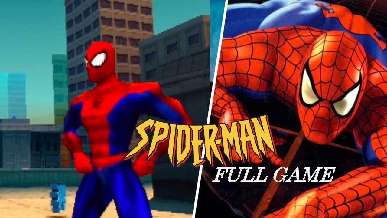 Spider-Man (2000) PS1 Full Game Walkthrough Longplay - YouTube