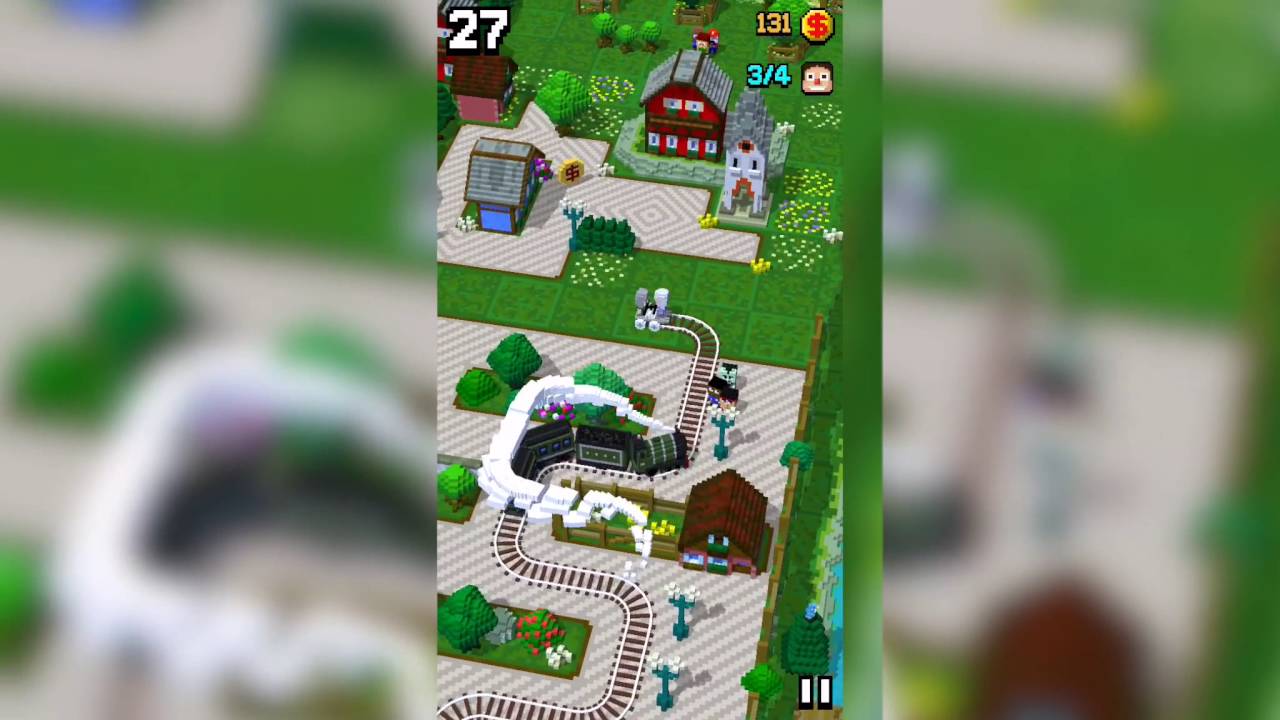TRACKY TRAIN (IOS / ANDROID GAMEPLAY) - ESTEBAN - YouTube
