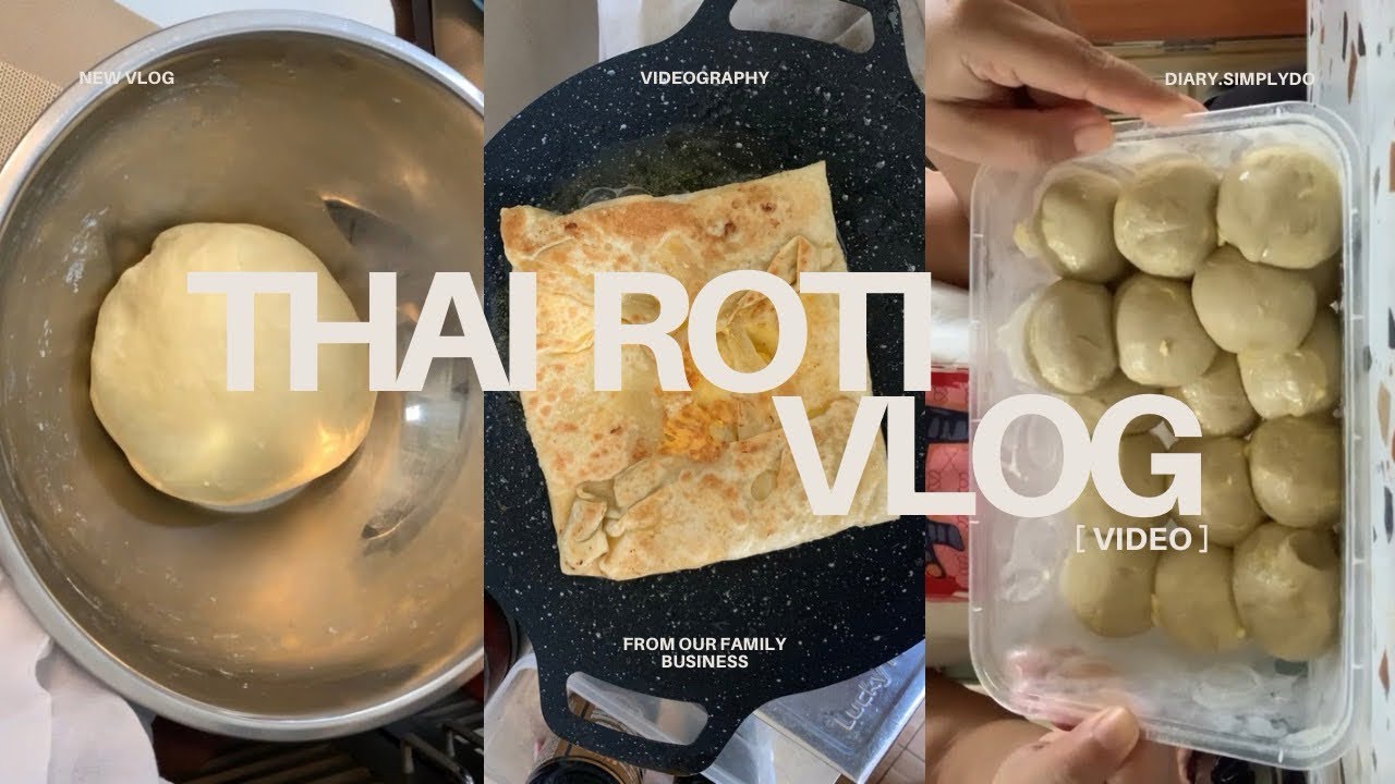 โรตีสูตรแม่สอน | Learn How to Make Thai Roti with My Mom 🧈 #roti # ...