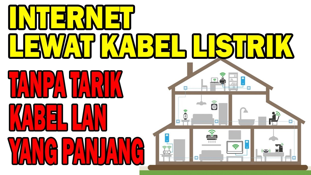 INTERNET LEWAT KABEL LISTRIK - Power Line Communication (PLC) - YouTube