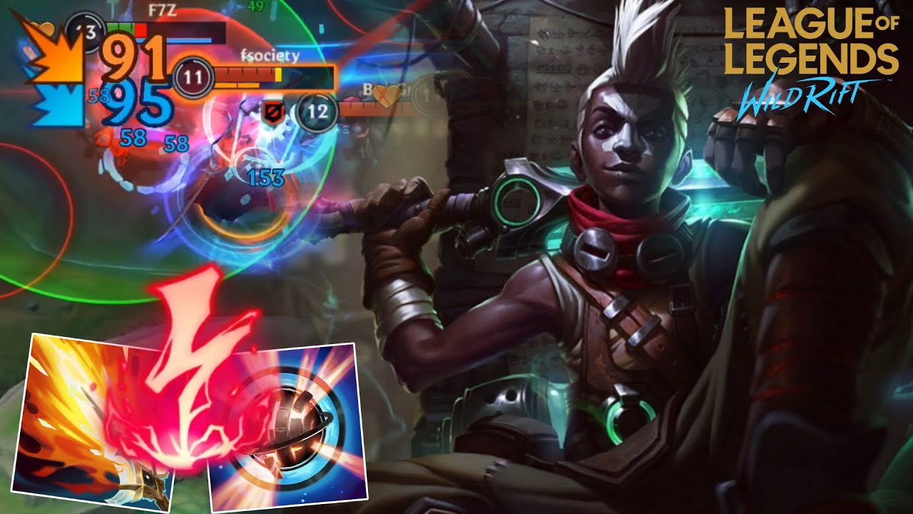 The Ekko gameplay League Of Legends Wild Rift - YouTube