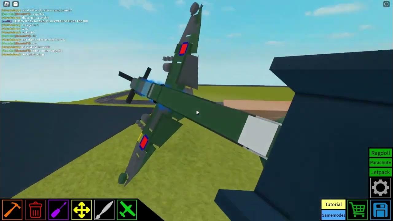 Spitfire Showcase Roblox-Plane Crazy - YouTube