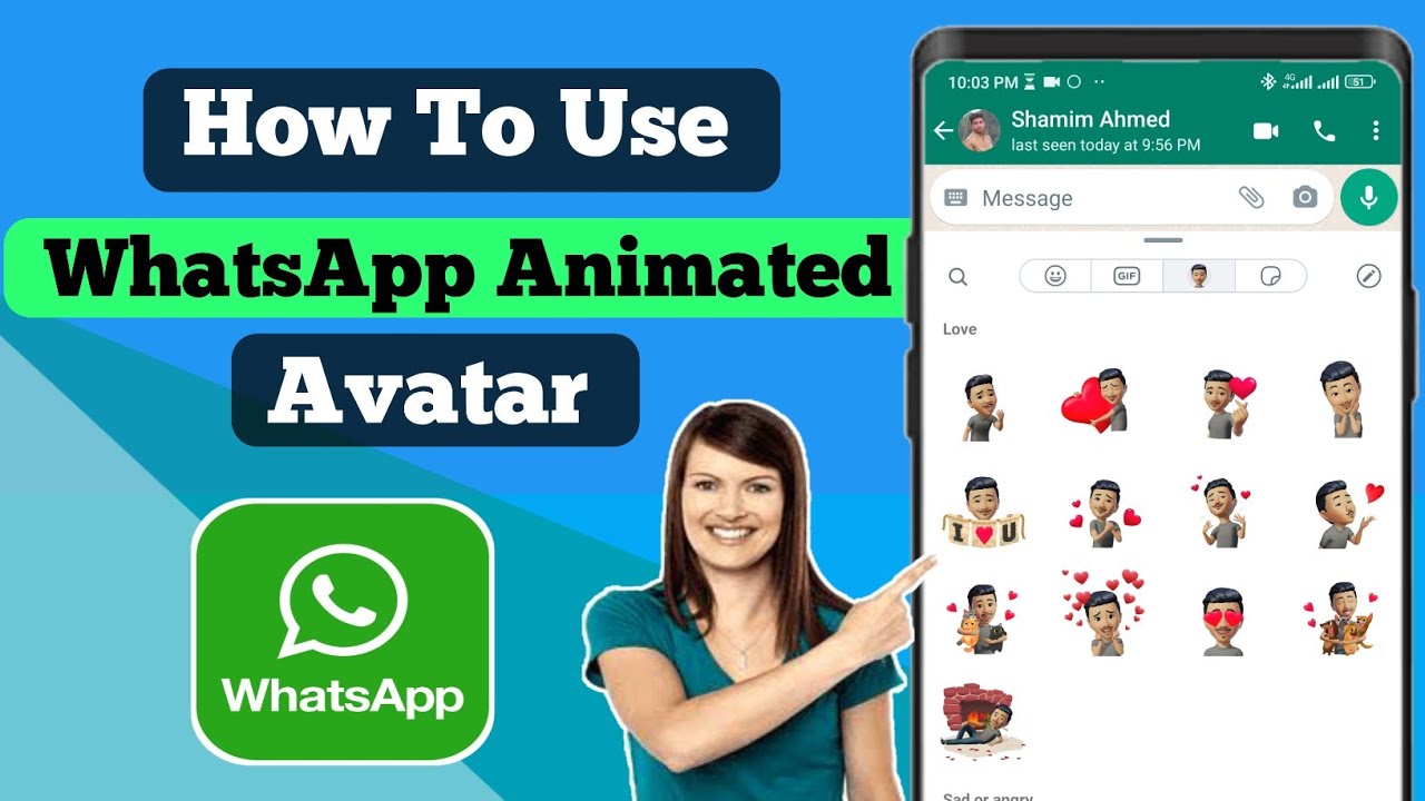 How To Use Animated Avatar On WhatsApp | WhatsApp Animated Avatar ...