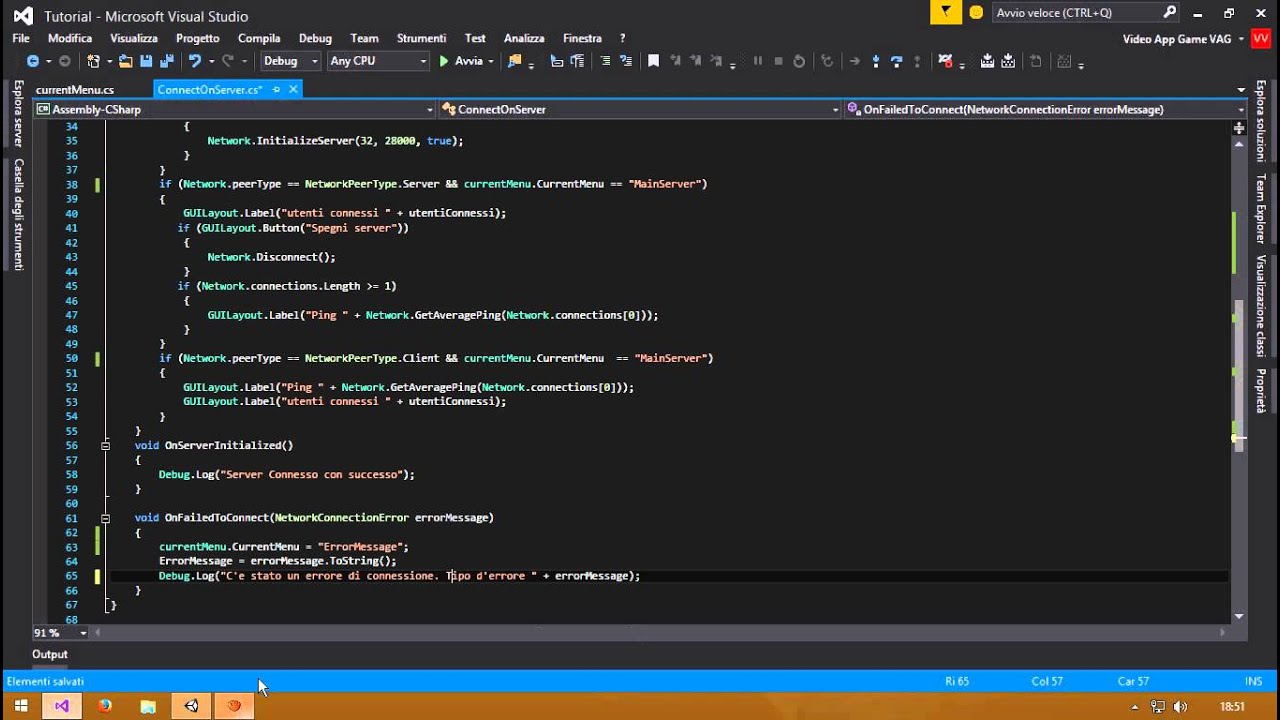 Unity 3d Networking Parte 2 By Fagyx Youtube
