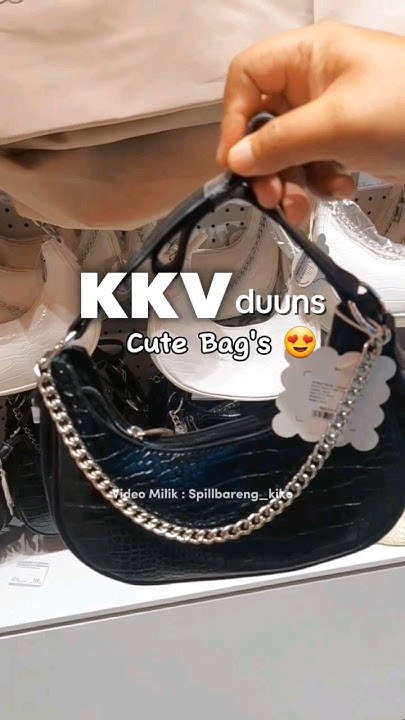 KKV bag's black edition 🖤 #haul #racunshopee #unboxing #blackpink #fyp ...