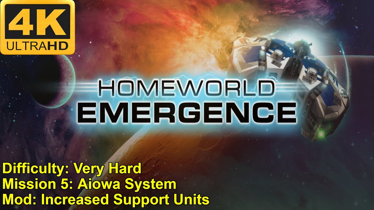 Homeworld: Cataclysm (Emergence) - 4K - Very Hard - Mission 5: Aiowa ...