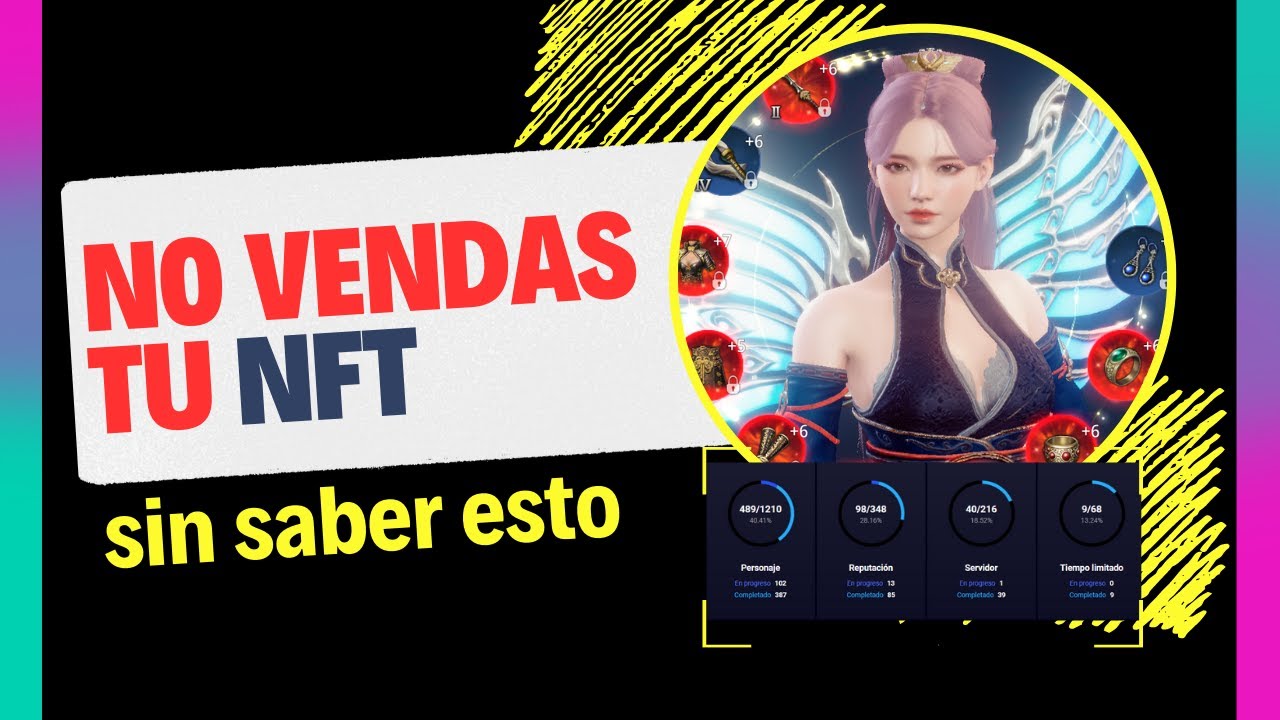 ⛔CUIDADO! Así perdí mucho poder 😓 Vender personaje NFT Mir4 - YouTube