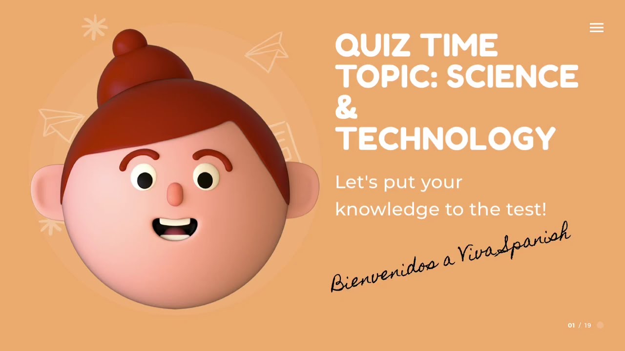 A LEVEL Spanish vocabulary quiz Science & Technology | A level Spanish ...