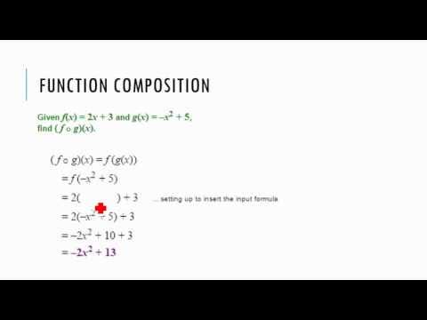 Function Operations - YouTube