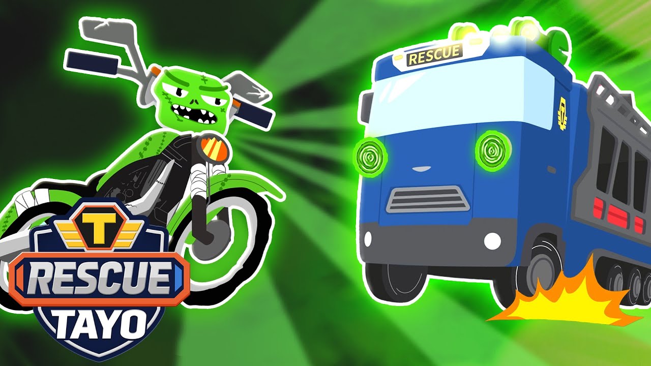 Blue Rescue Team, Lift the Zombie Motorcycle's Curse! | Zombie song ...