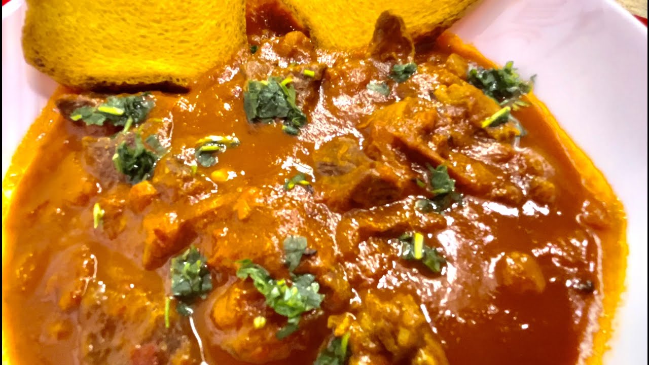 gulas de vitel reteta originala -foodlove-beef goulash - 4K - YouTube