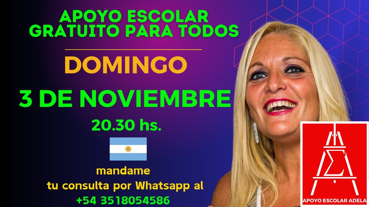 ¡Aprende Matemáticas Gratis con Nuestro Apoyo Escolar en Vivo! - YouTube