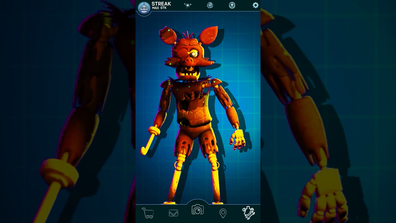 Chocolate Foxy in FNaF AR - YouTube