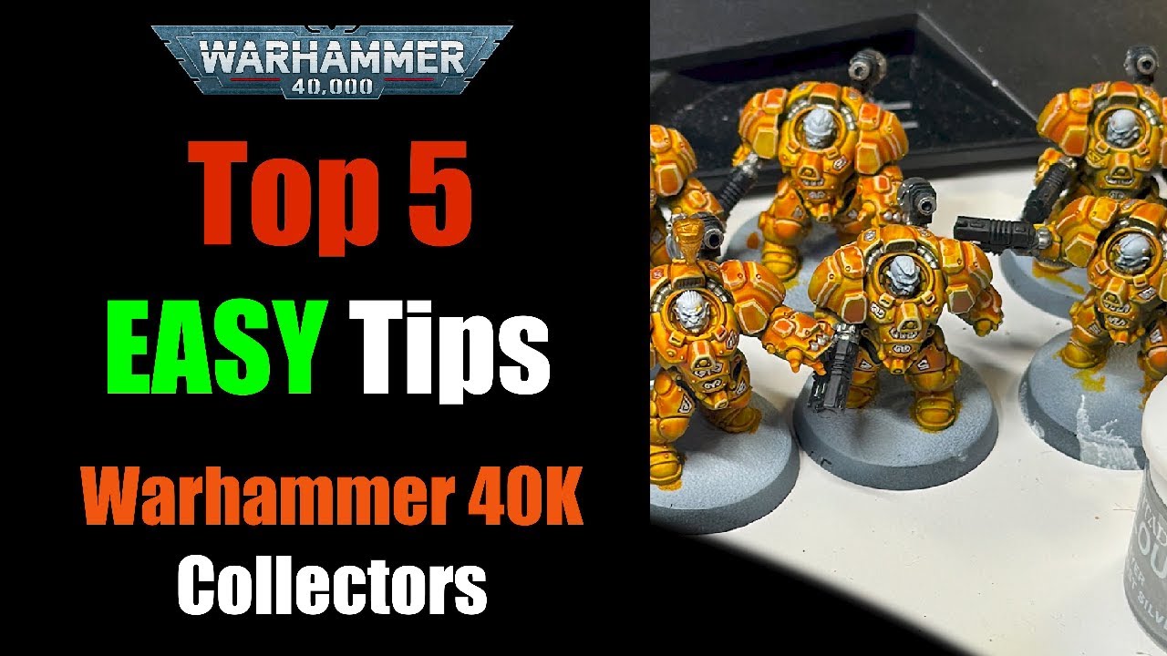 Top 5 Tips for Beginner Warhammer 40k Collectors: Save Time and Money ...
