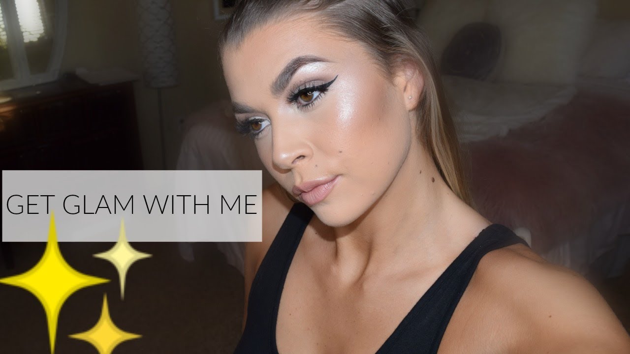 GOING OUT/ GET GLAM WITH ME - YouTube