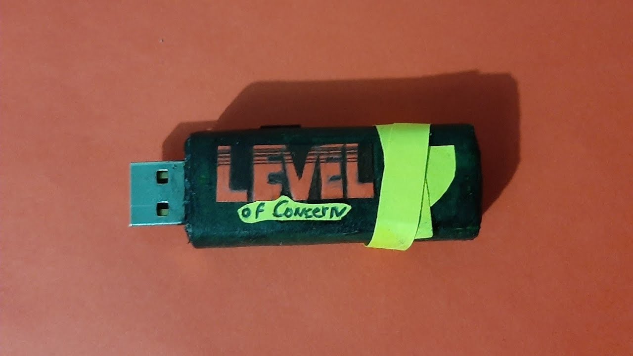 DIY LEVEL OF CONCERN USB | TWENTYONE PILOTS - YouTube