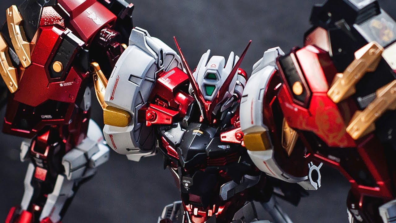 HiRM 1/100 Astray Powered Red Frame Gundam - Custom Build - YouTube