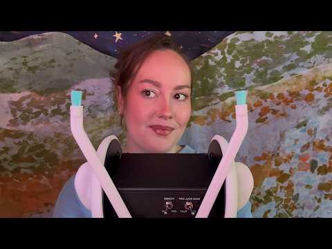 Extreme Prickly Brush Cleaning | Ear ASMR | Casual Whispered Chat!
