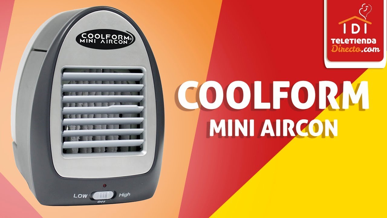 Coolform - Mini aire acondicionado - YouTube