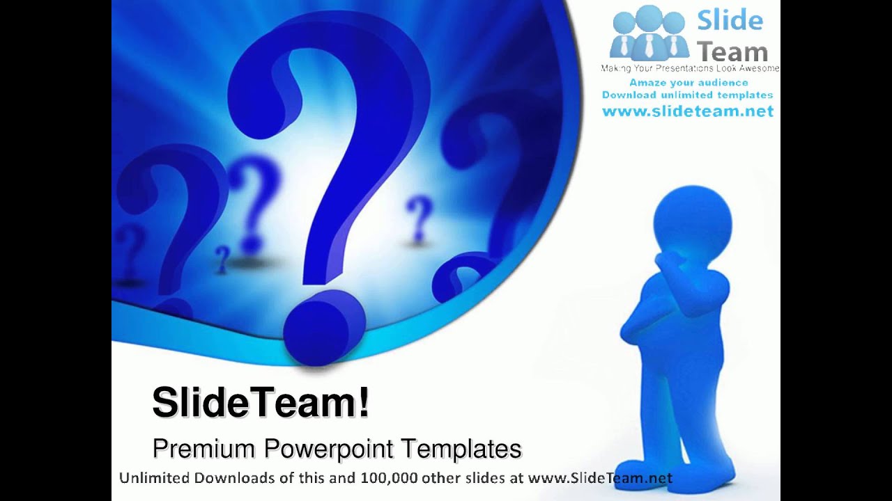 Question Marks Symbol PowerPoint Templates Themes And Backgrounds ...