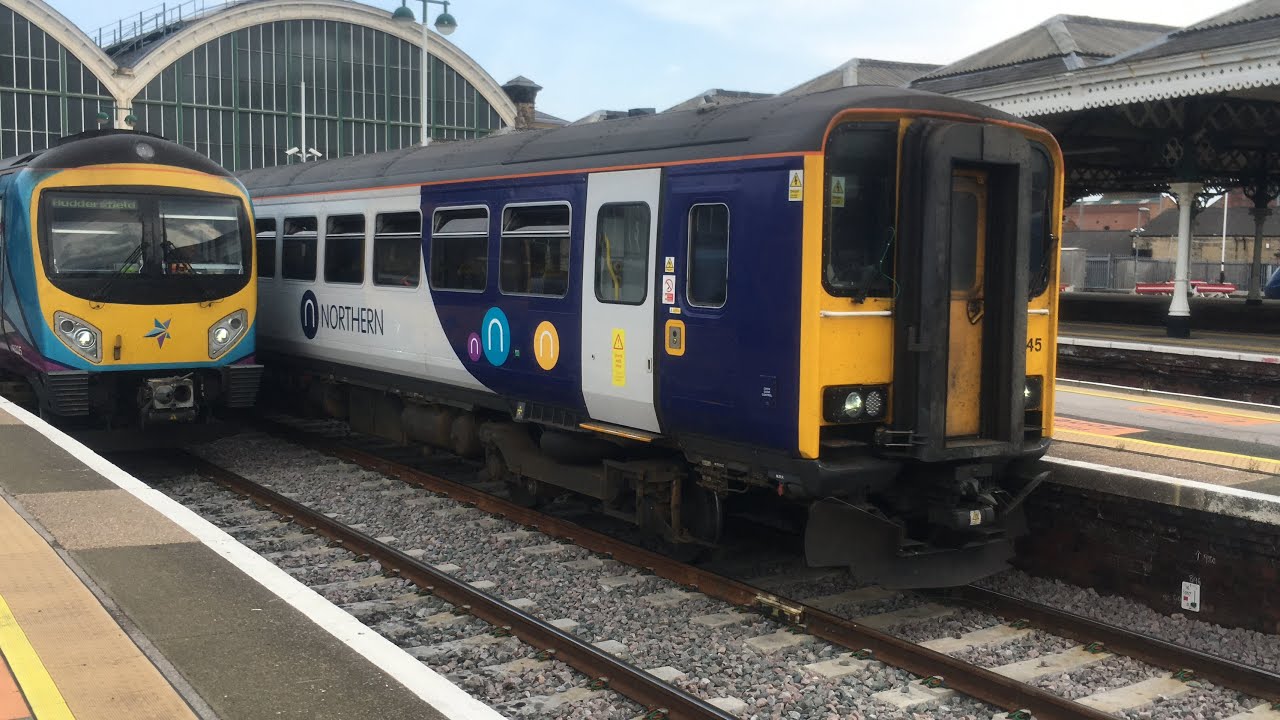 Northern Rail 155345 Departs Hull With A York To Bridlington Via Hull northern-rail-155345-departs-hull-with-a-york-to-bridlington-via-hull