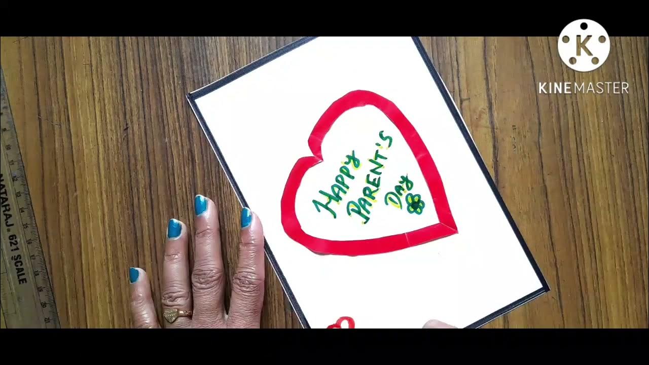 DIY Happy Parents Day Card How To Make Parents Day Card Very Easy Parentsdaycard Making diy-happy-parents-day-card-how-to-make-parents-day-card-very-easy-parentsdaycard-making