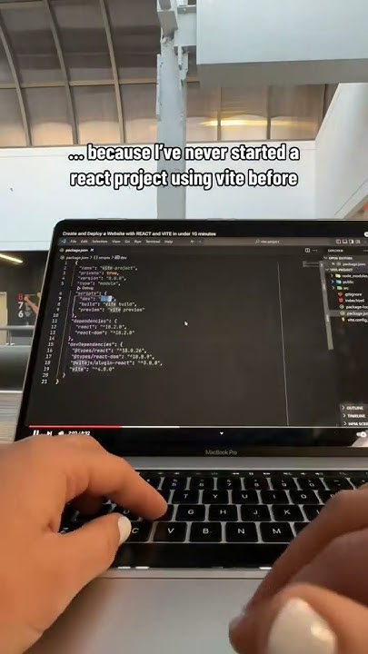 Setting Up Reactjs Landing Page With Vite 🤓 Suitcasecoder Youtube