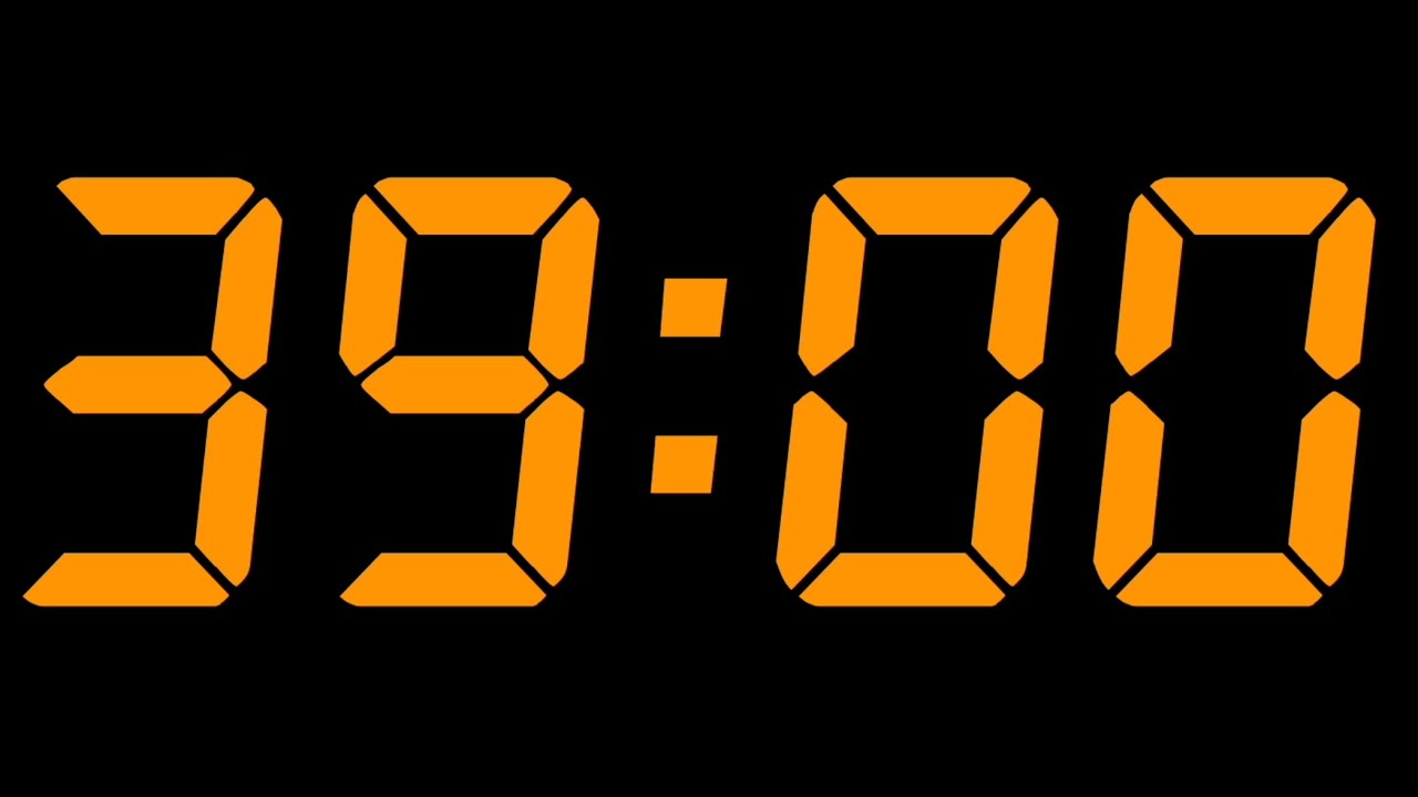39 MINUTE TIMER-YouTube - YouTube