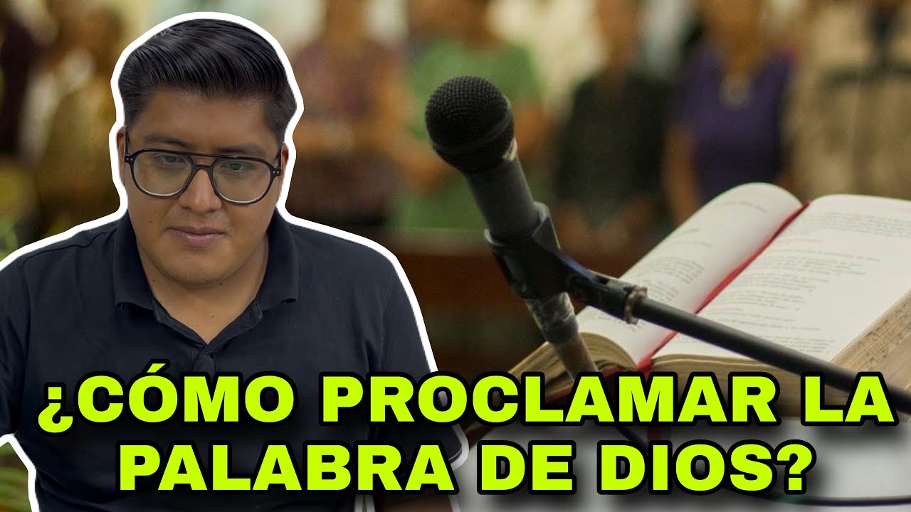 ¿Cómo PROCLAMAR la Palabra de Dios en el altar? - YouTube