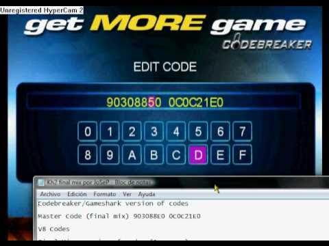 Poner codes en el CodeBreaker v10 - YouTube