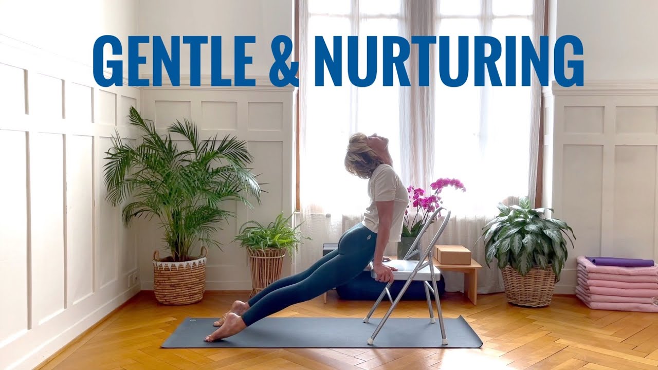 Yoga Full Body Practice | Gentle Nurturing Chair Session | 53 min ...