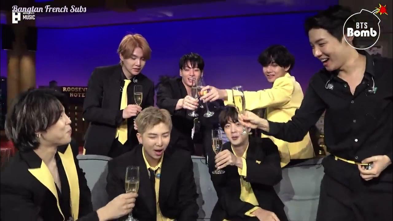 [VOSTFR] - [BANGTAN BOMB] Grammy Nomination Night - BTS (방탄소년단) - YouTube