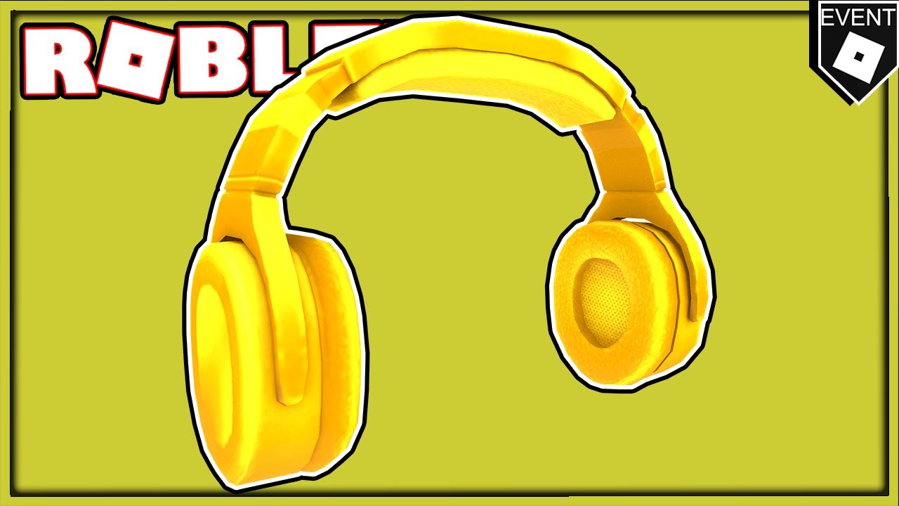 HOW TO GET THE GOLD HEADPHONES IN ROBLOX 😲🔥 *LIMITED ITEM* ROBLOX ...