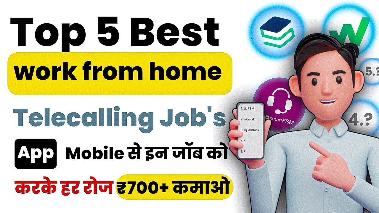 Work from home jobs 2024 | Telecalling work from home | Earn upto ...