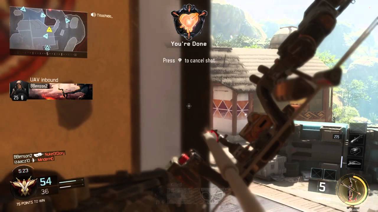 Call of Duty®: Black Ops III Multiplayer Beta Best bow kills - YouTube