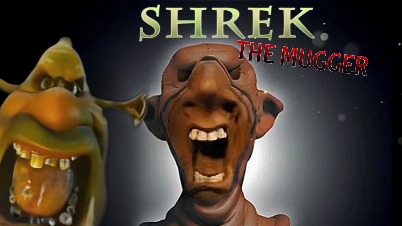 "Early Shrek" (Sculpture of the mugger) 1996 - YouTube