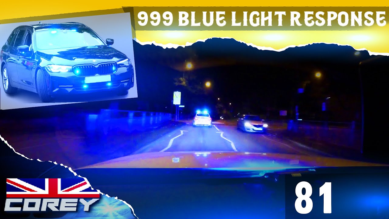 999 Blue Light Run | Police POV | Night | - YouTube