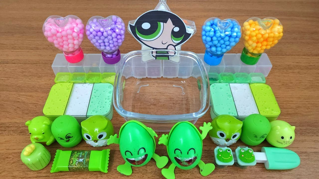 Powerpuff girls - mixing makeup, glitter and cute stuffs into clear ...