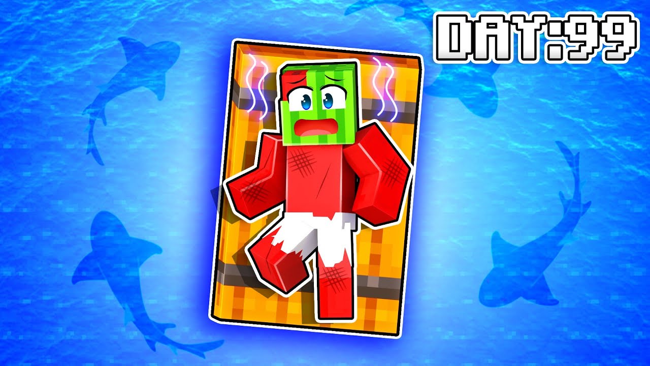 STRANDED AT SEA in Minecraft - YouTube