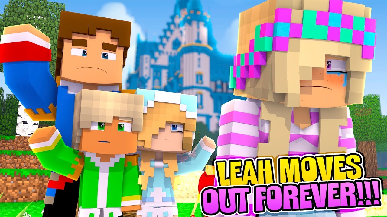 Minecraft LEAH MOVES OUT OF THE PALACE FOREVER!!!- Donny & Leah ...
