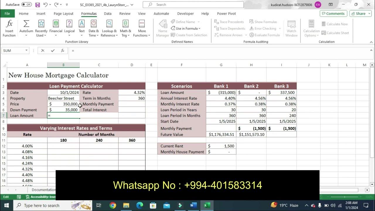 Shelly Cashman Excel 365 2021 Module 4 SAM Project 1b | shelly cashman ...