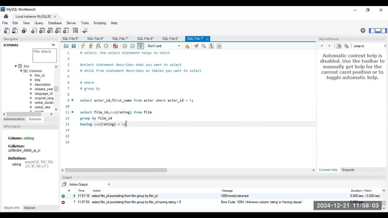 "SQL Basics for Data Analytics | Day 1 Tutorial for Beginners" - YouTube