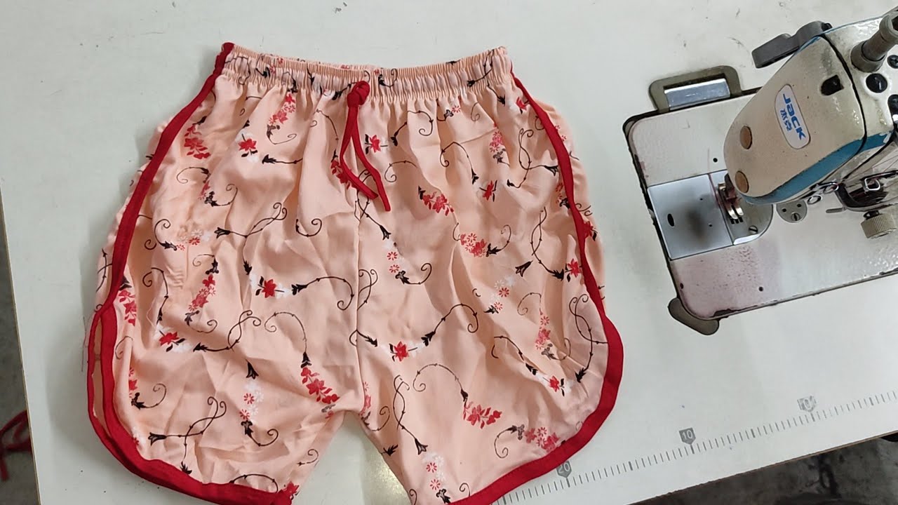 How To Sew Shorts | Very Easy Summer Shorts Stitching | Easy Shorts For ...