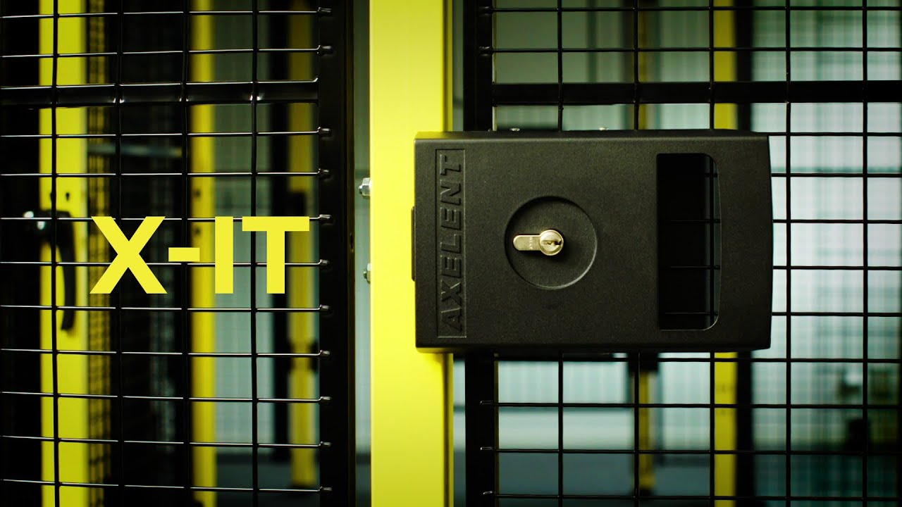 X-IT LOCK - La serrure à cylindre Axelent - YouTube
