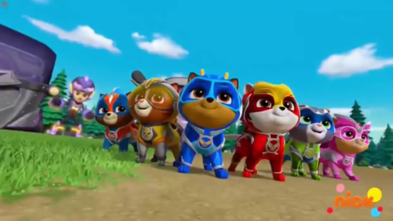 Paw Patrol Mighty Pups Super Paws When Super Kitties Attack - YouTube