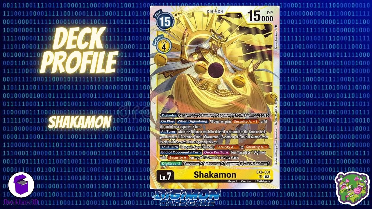 Deck profile Shakamon | EX6 - YouTube