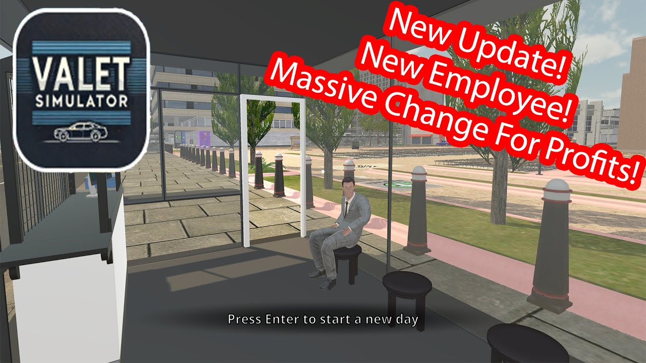 Valet Simulator Update! Hiring First Employee & Expanding for HUGE ...