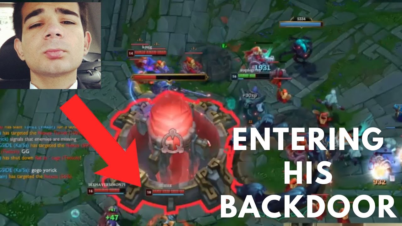 Backdooring Tarzaned so hard, he deleted his Twitch VOD - YouTube