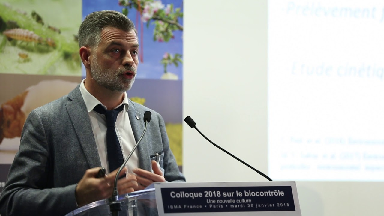4 Cédric Bertrand au colloque biocontrôle 2018 d'IBMA France - YouTube