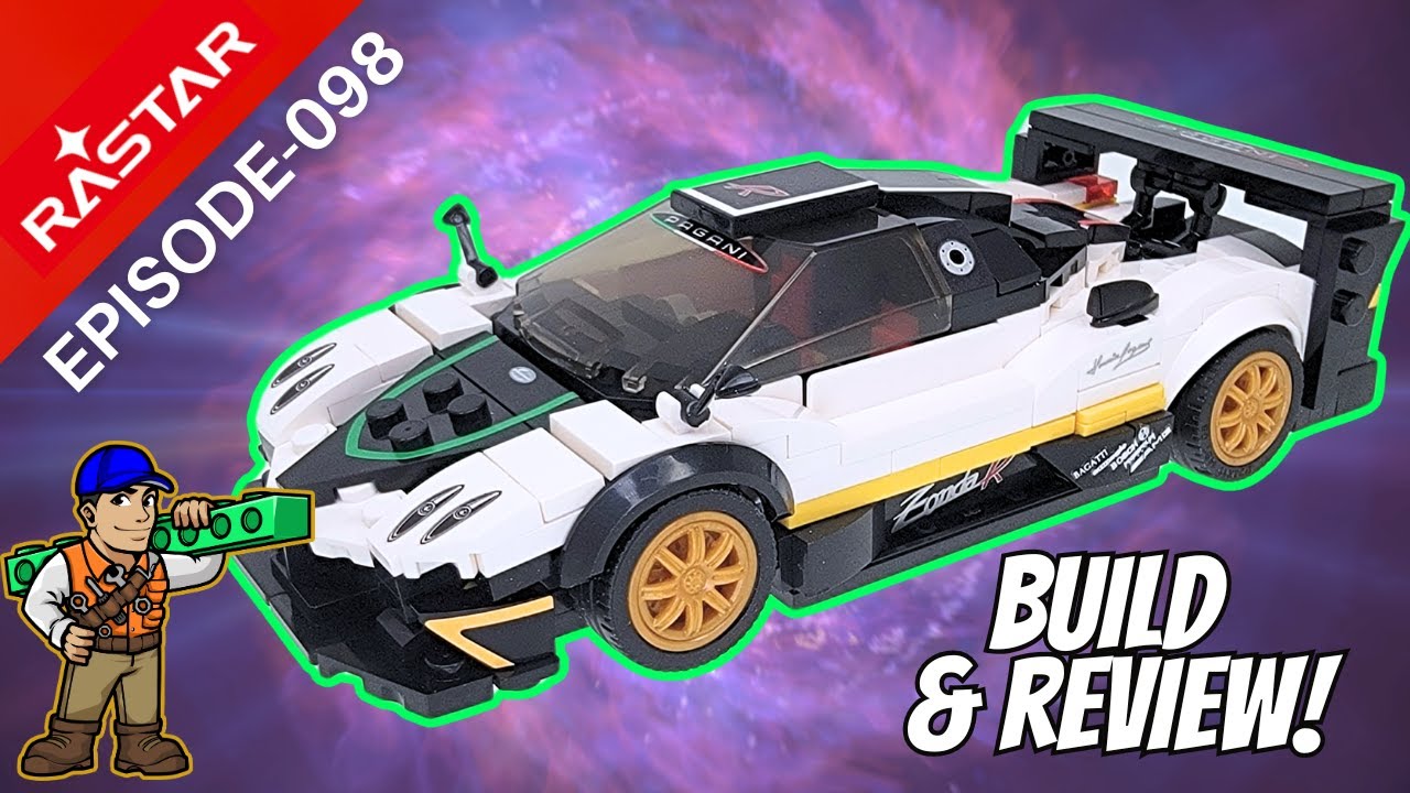 Speed Build - RASTAR - Pagani Zonda R (Lego Alternate Build) - YouTube